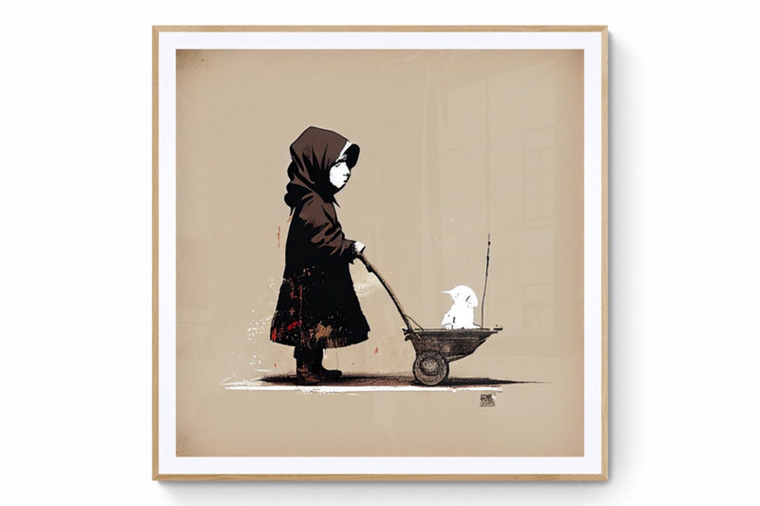 Banksy Wall Art, Banksy Poster, Banksy Canvas, Banksy Print, Digital ...