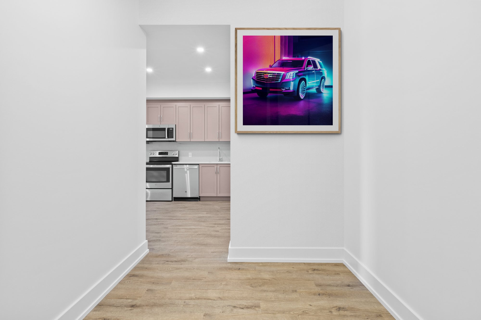 Cadillac Escalade Wall Art, Classic Car Poster, Cadillac Gifts ...