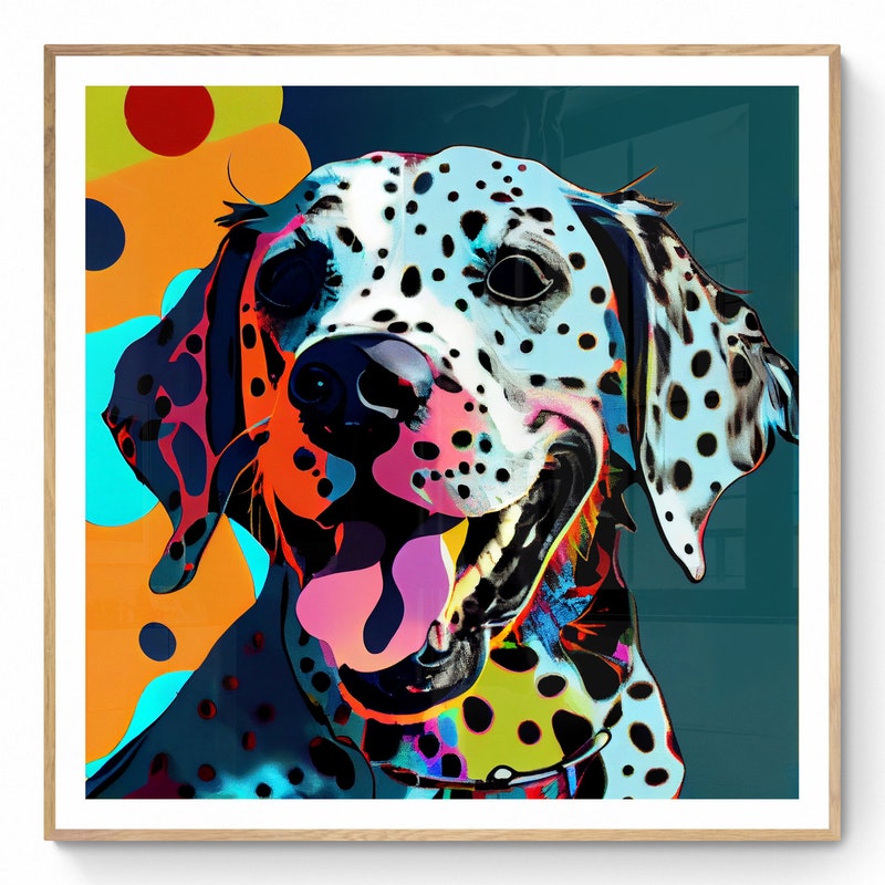 Abstract Dog Art - Etsy