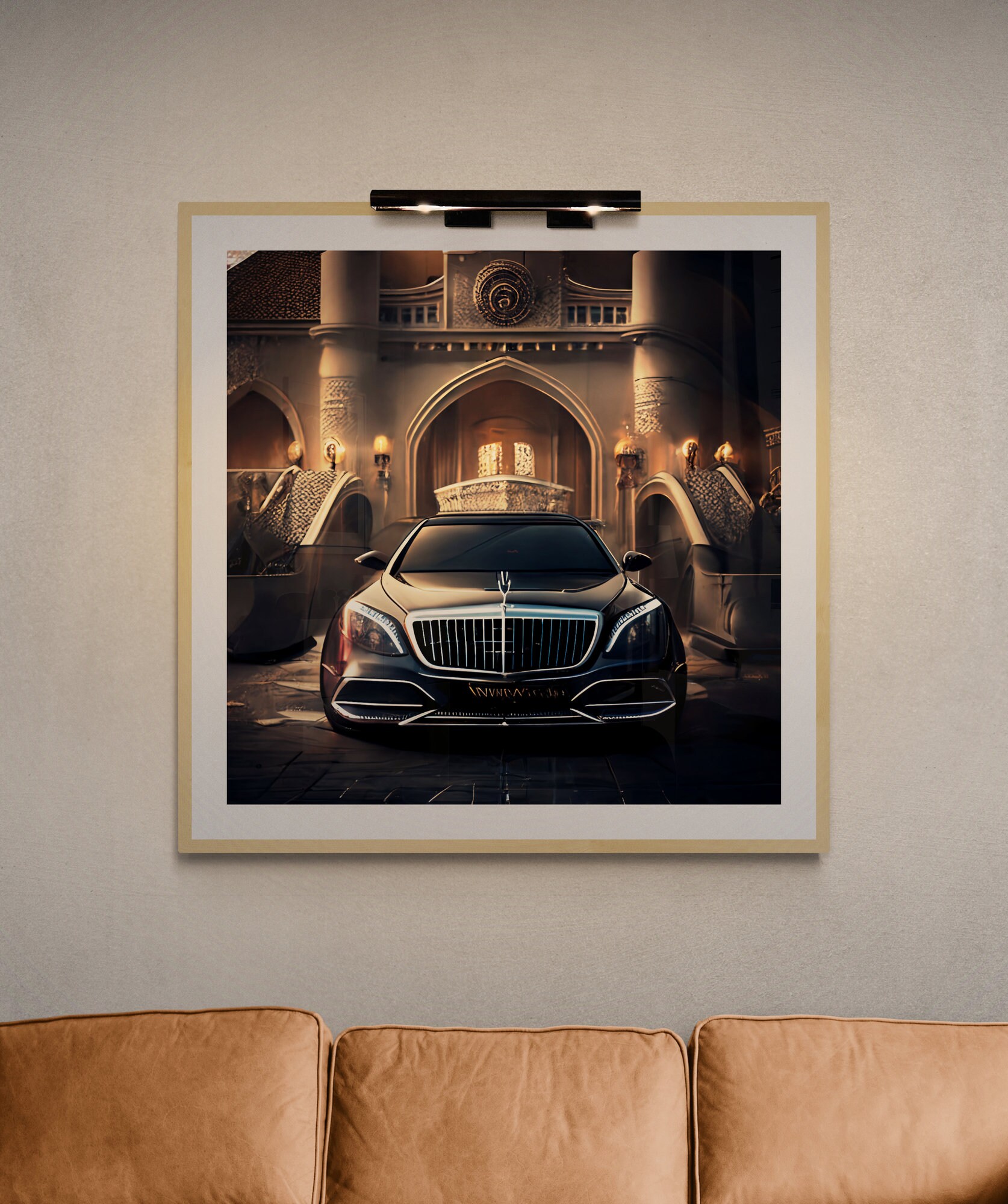 Mercedes Maybach Wall Art, Sports Car Digital Art, Car Printable Art ...