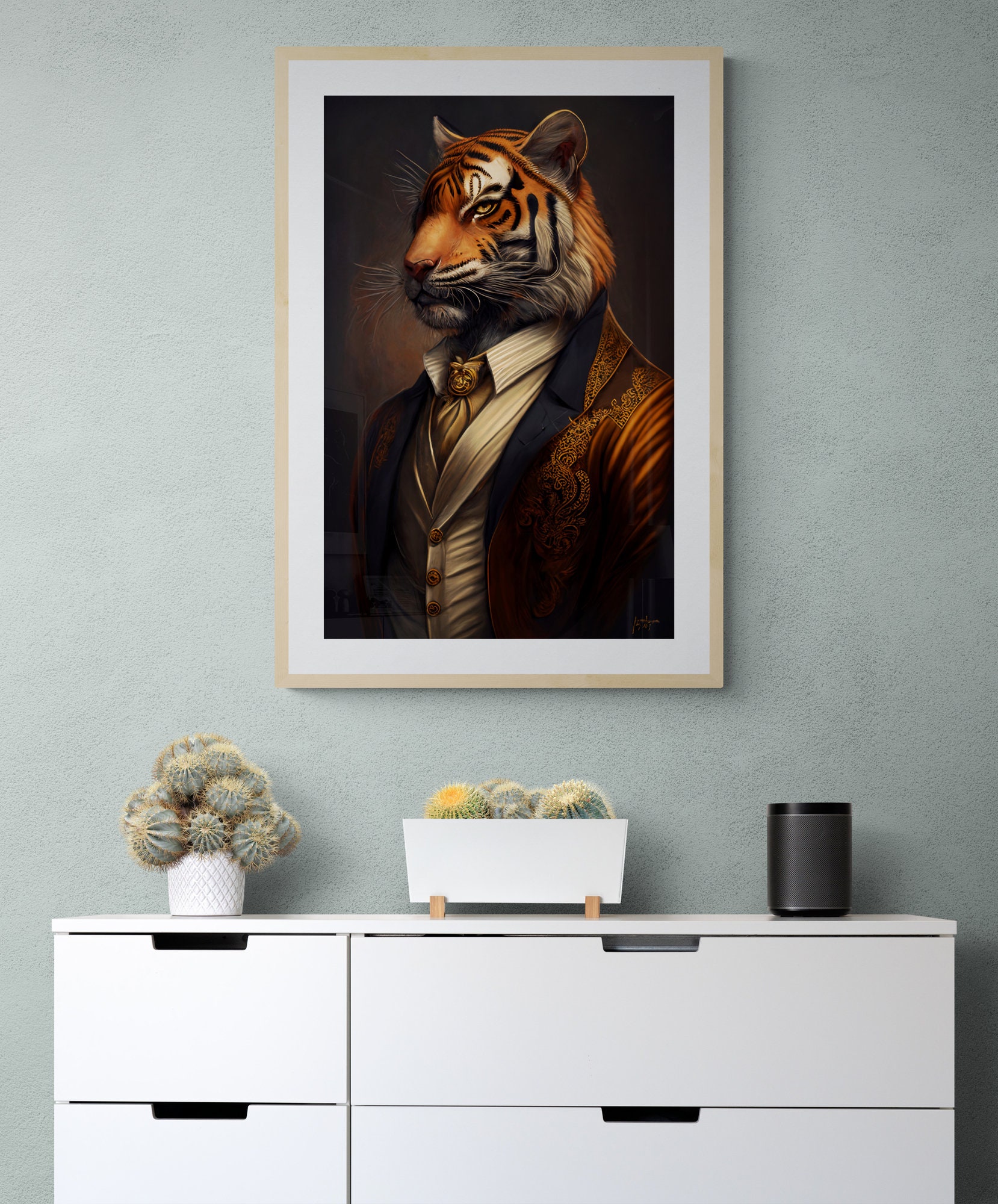 Tiger Wall Art Tiger Wall Décor Tiger Poster Tiger Gift - Etsy