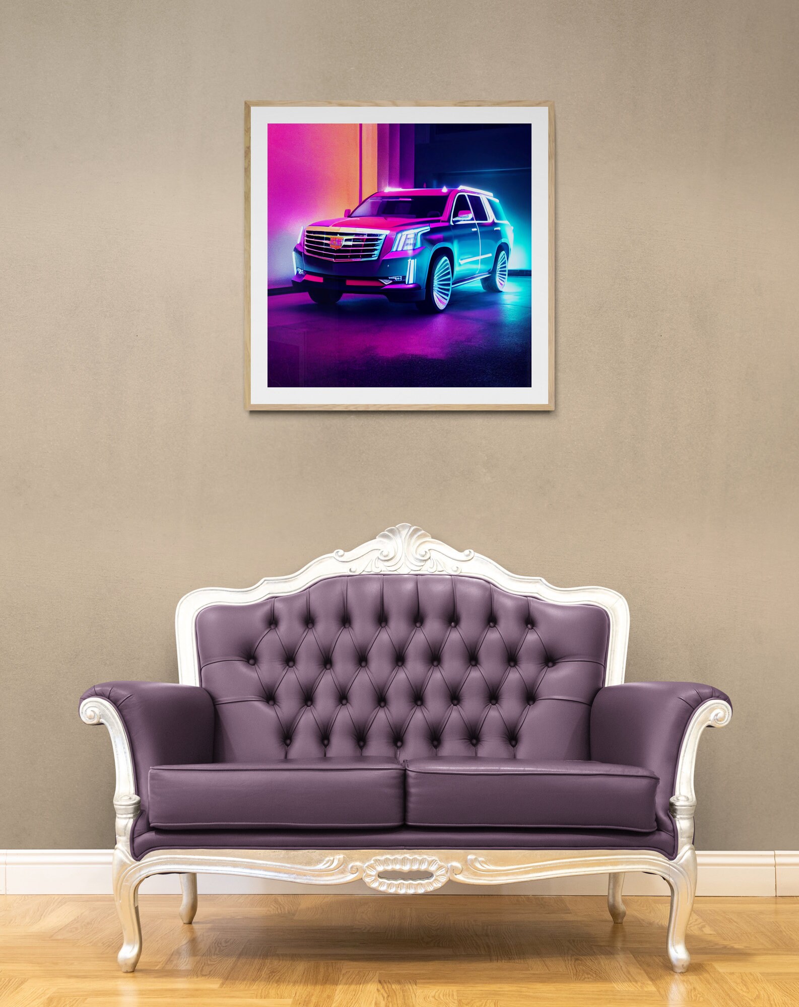 Cadillac Escalade Wall Art, Classic Car Poster, Cadillac Gifts ...