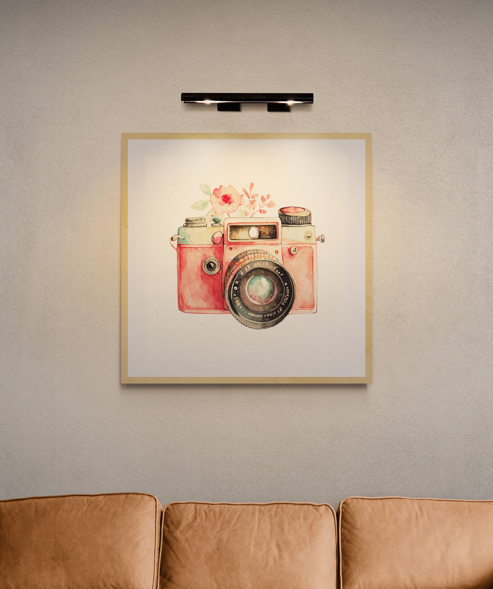 Camera Wall Art, Instrument Wall Art, Watercolor Wall Art, Camera ...