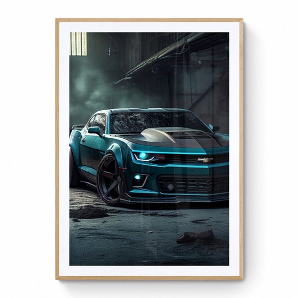 Car Poster Printable - Etsy