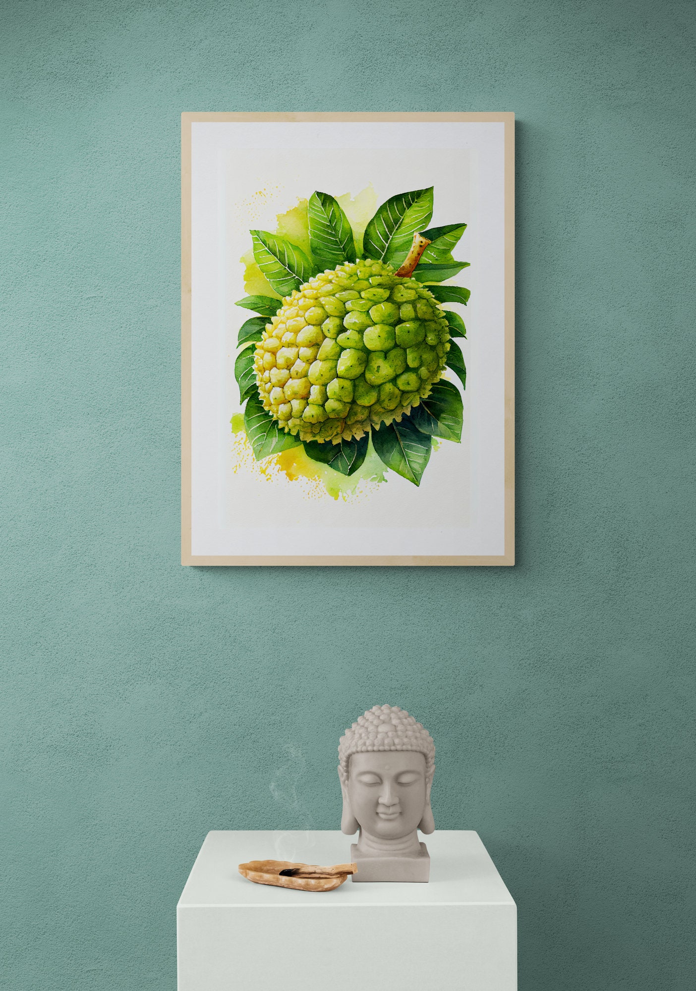 Breadfruit Wall Art, Fruit Printable Art, Breadfruit Print, Fruit ...