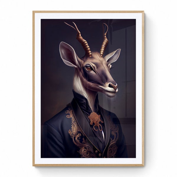 Antelope Poster - Etsy