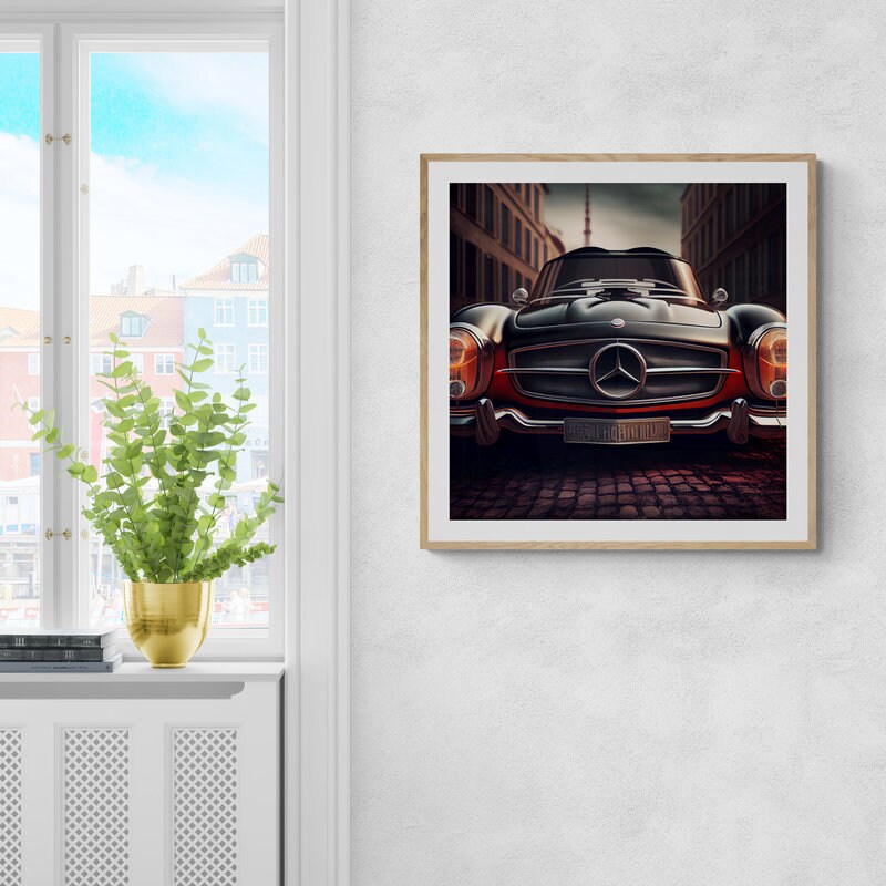 Mercedes Benz Wall Art Mercedes Instant Download - Etsy