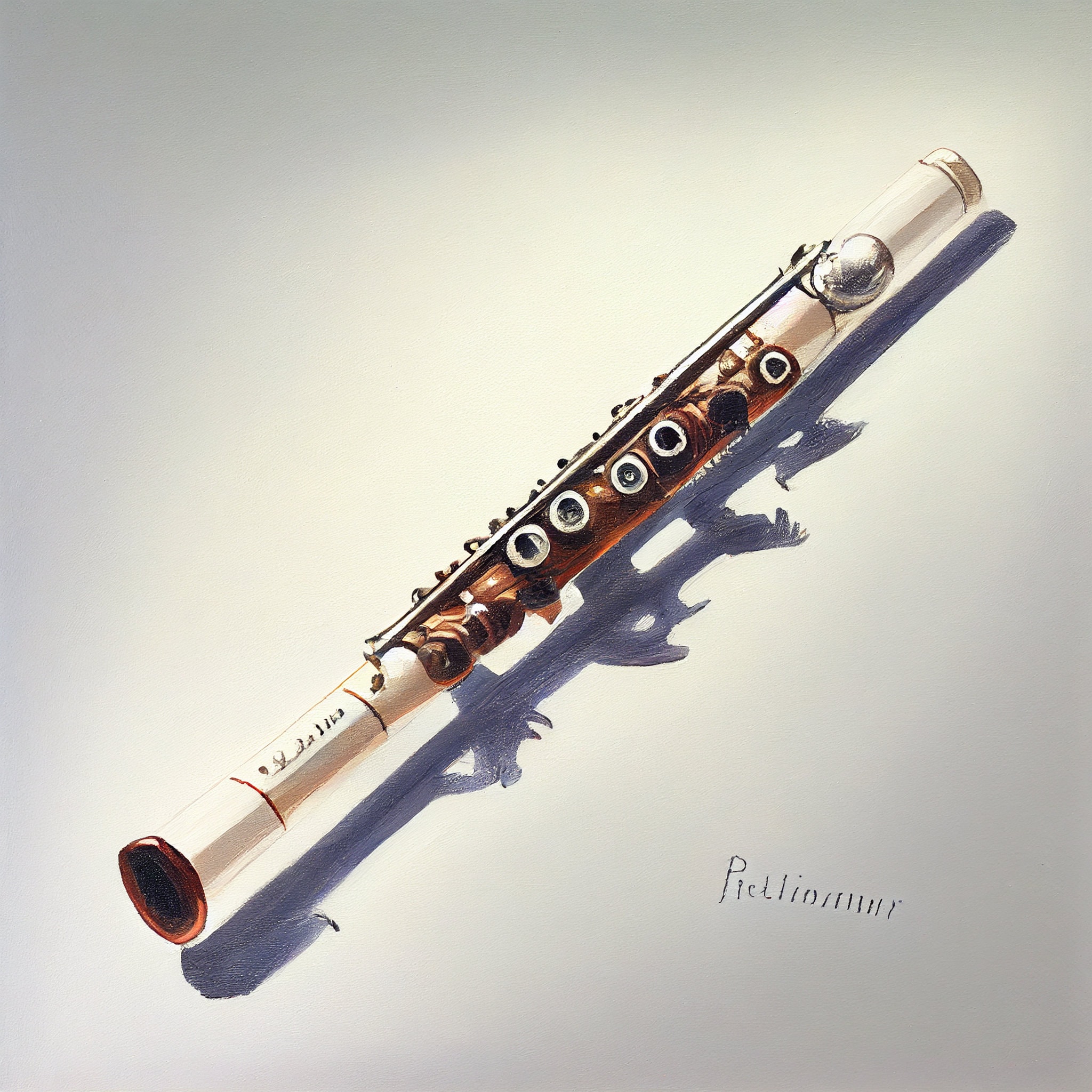 Flute Wall Art, Instrument Wall Art, Watercolor Wall Art, Flute Lovers ...