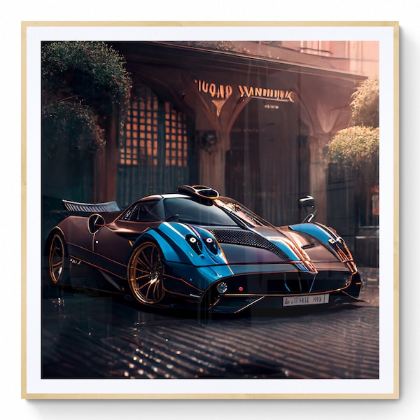 Pagani Poster - Etsy