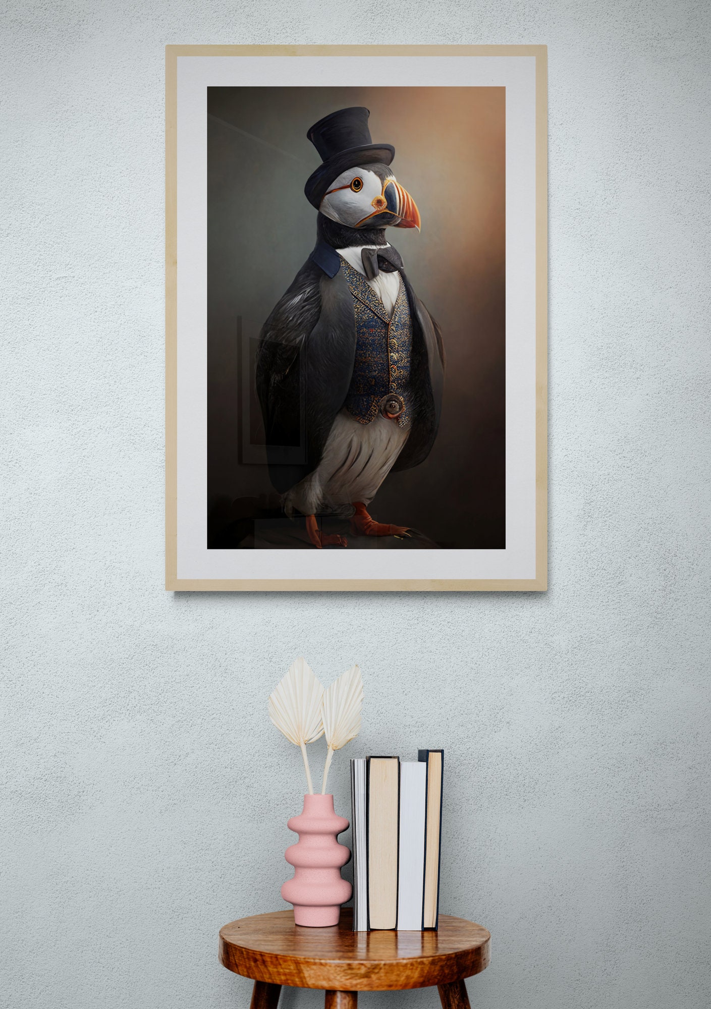 Puffin Wall Art, Puffin Wall Décor, Puffin Poster, Puffin Gift, Puffin ...