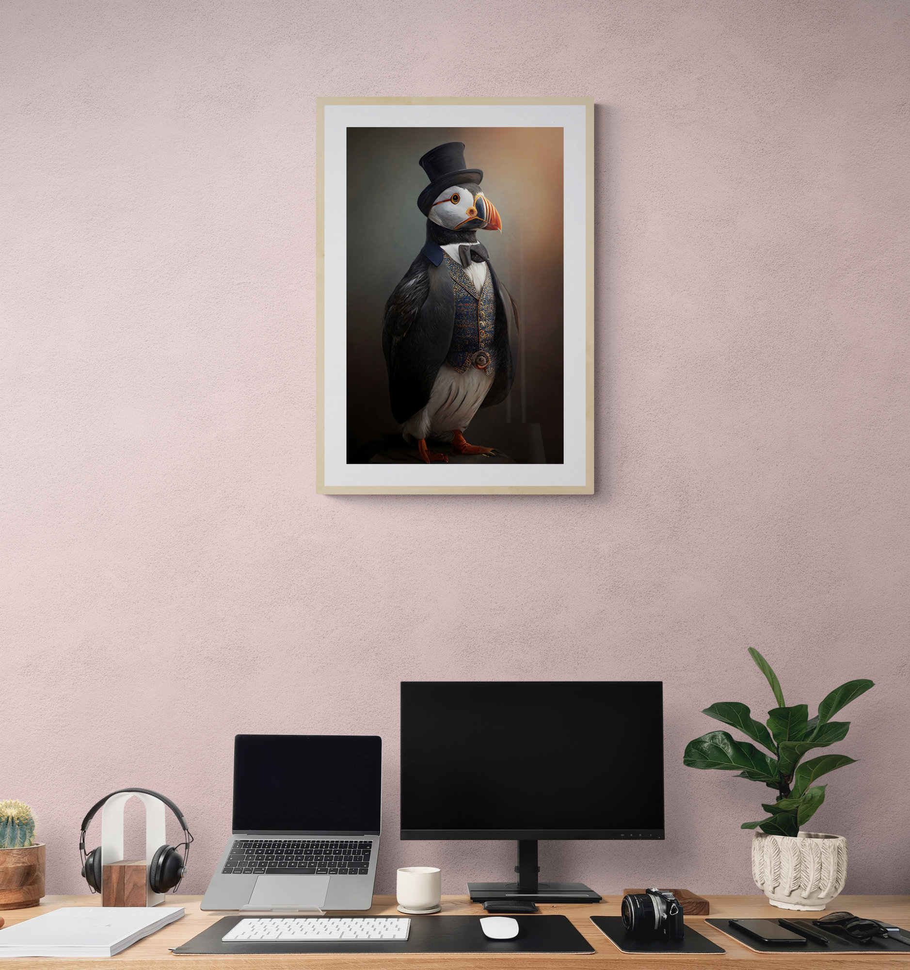 Puffin Wall Art, Puffin Wall Décor, Puffin Poster, Puffin Gift, Puffin ...