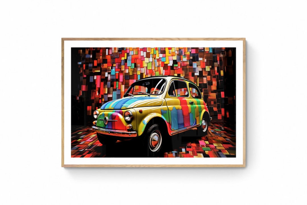 Fiat Wall Art Instant Download - Etsy