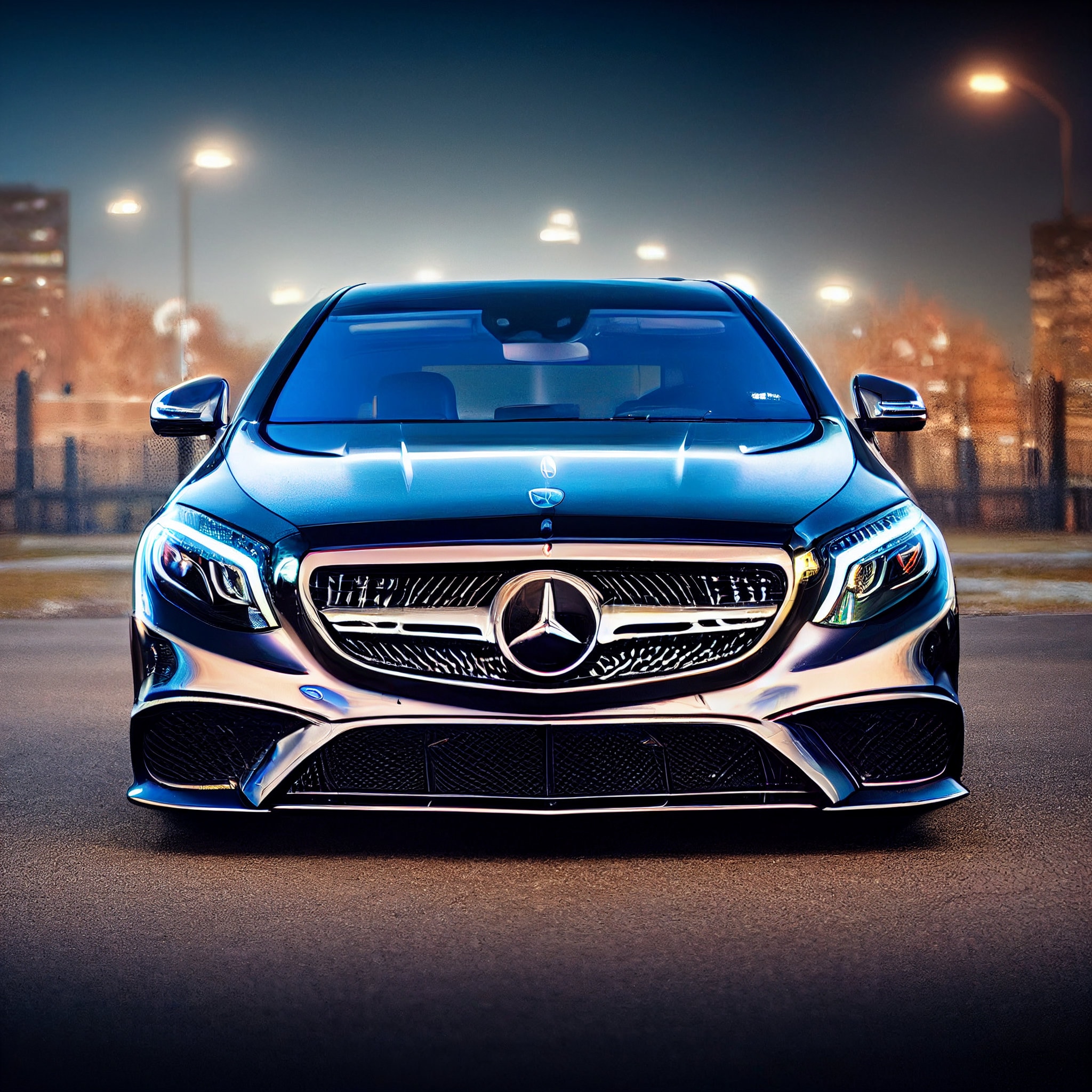 Mercedes Benz Wall Art, Automotive Wall Décor, Car Garage Poster ...