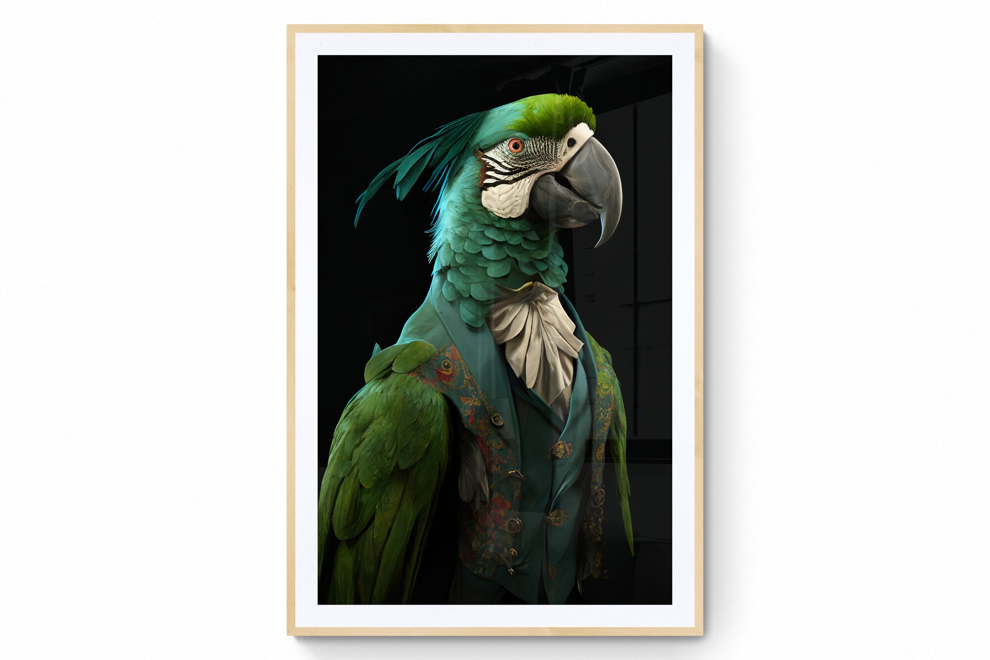 Parrot Wall Art, Parrot Wall Décor, Parrot Poster, Parrot Gift, Parrot ...