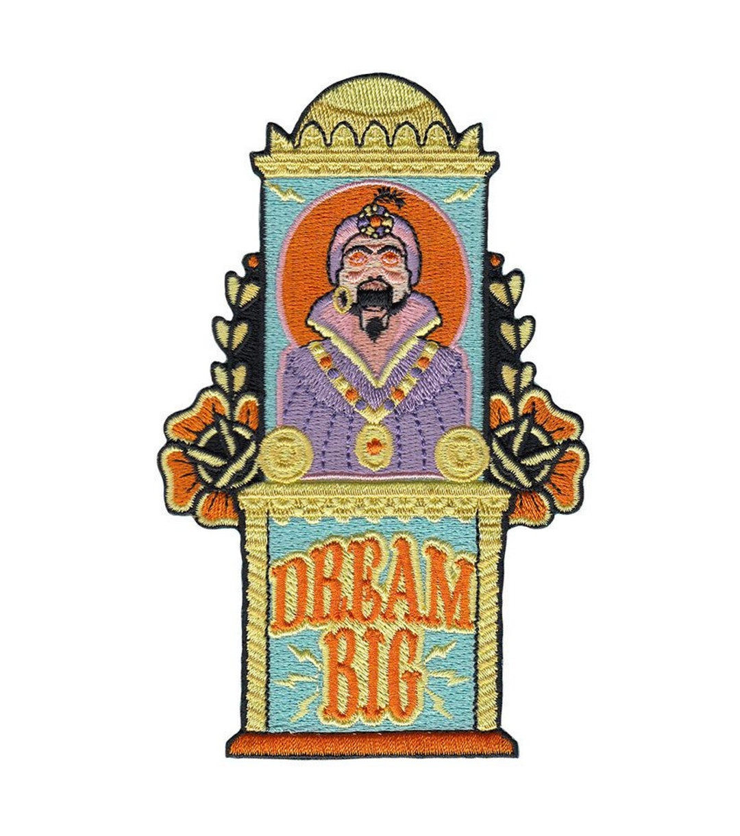 Zoltar Big Fan Art Dream Big Iron on Patch - Etsy