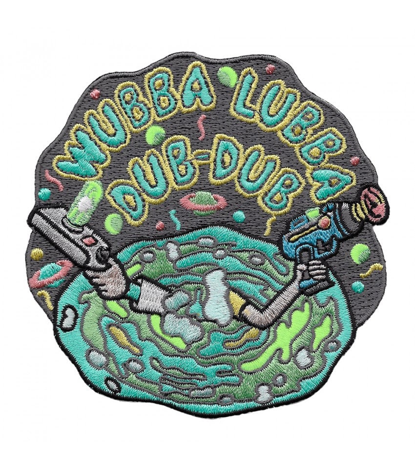 Rick Morty Fan Art Wubba Lubba Dub-dub Iron on Patch - Etsy