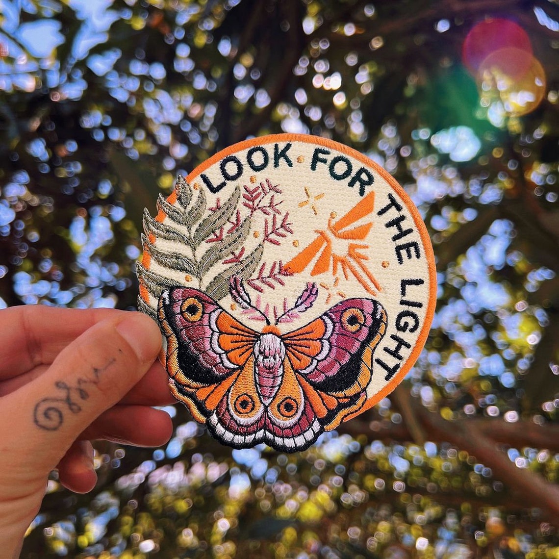 TLOU the Last of Us Fan Art Firefly Look for the Light Iron on Patch ...