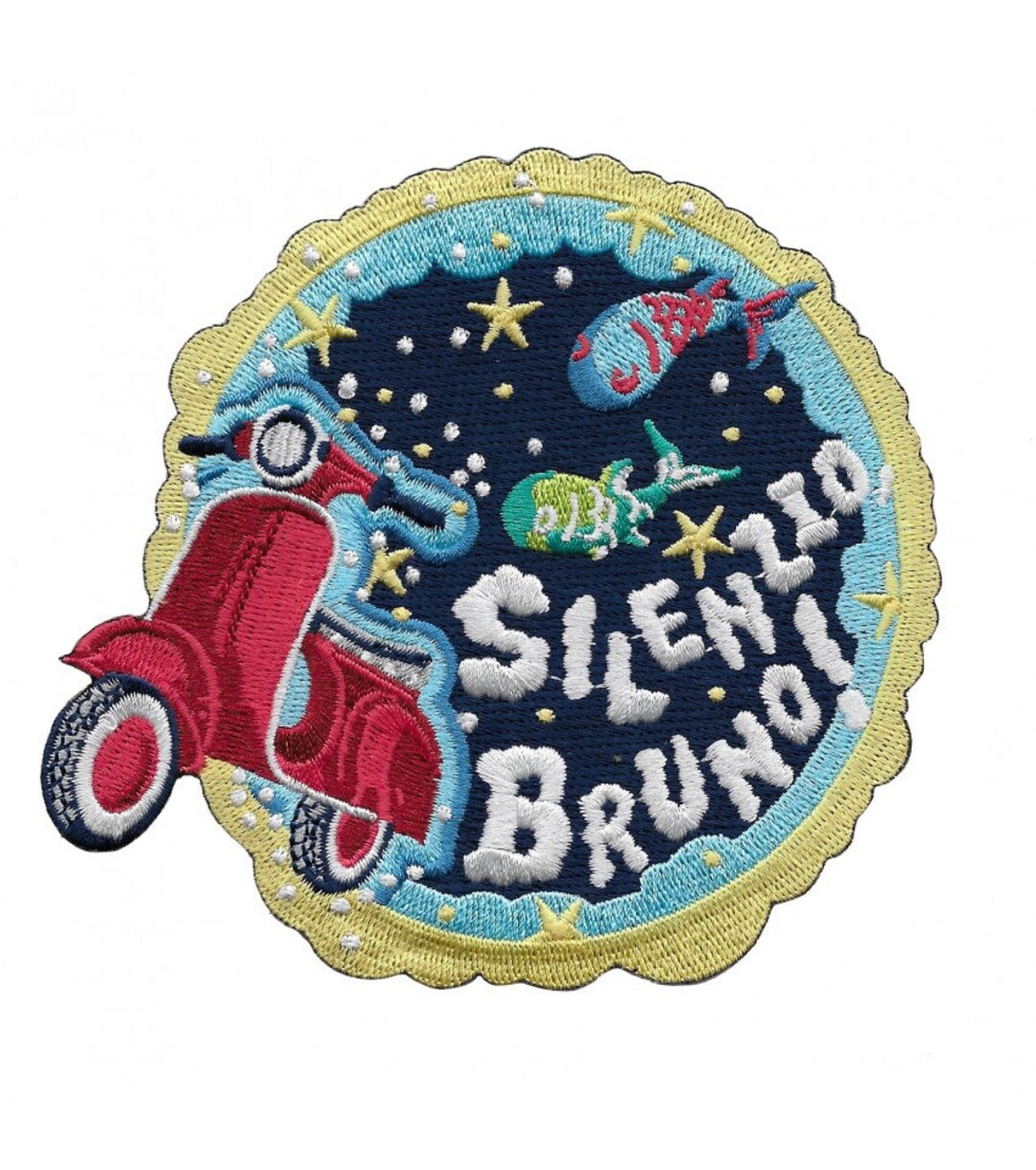 Luca Fan Art Silenzio Bruno Iron on Patch - Etsy