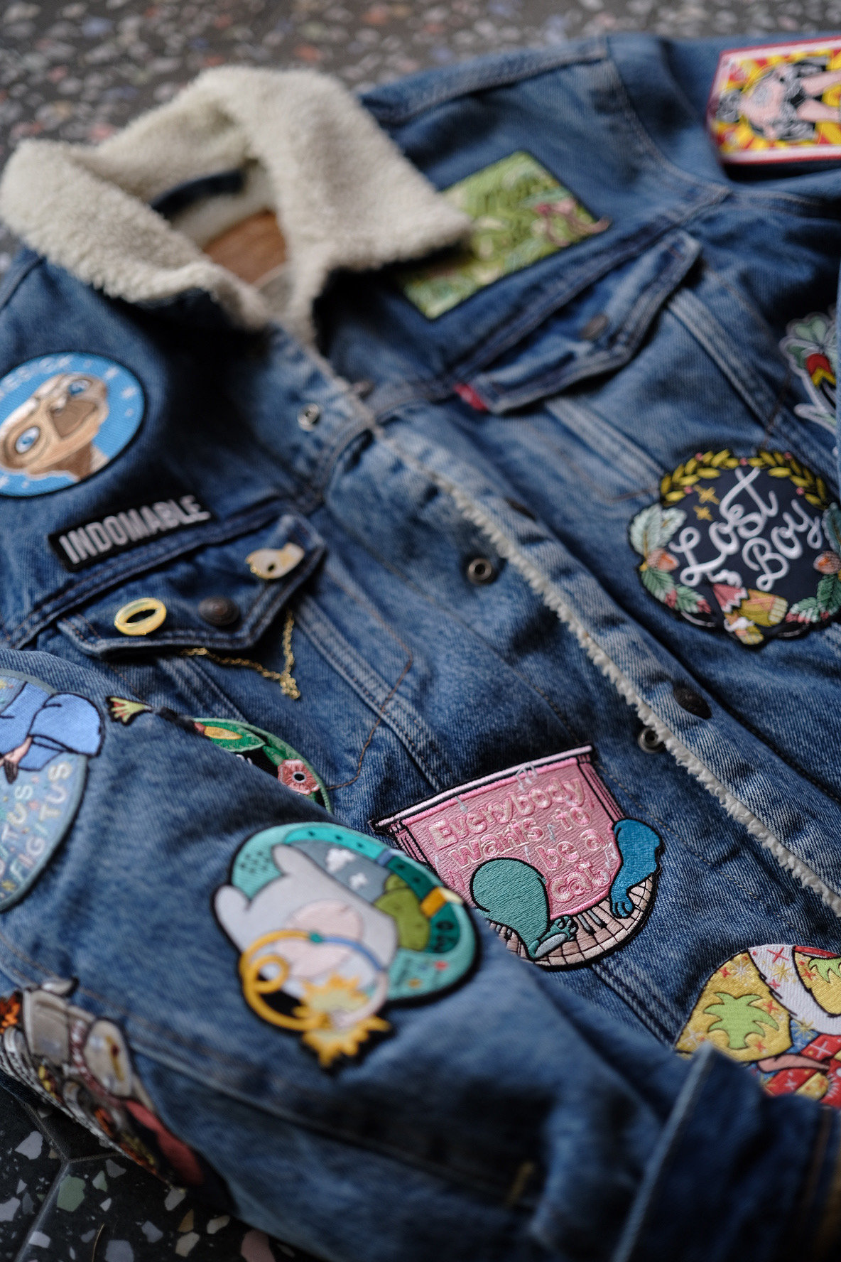 E.T. Fan Art Homesick Iron-on Patch - Etsy