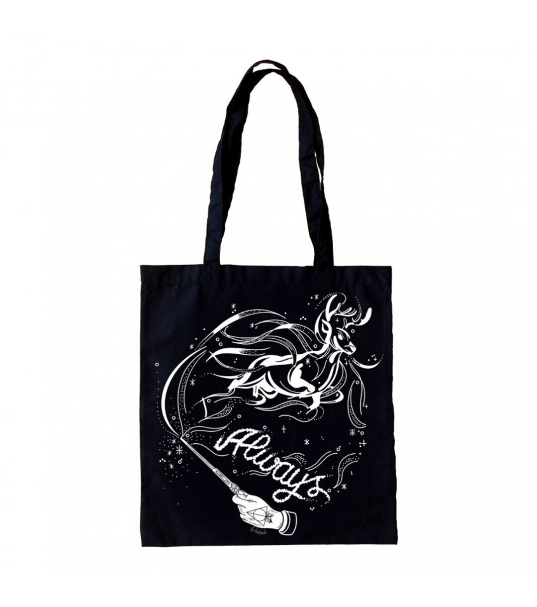 Harry Potter Fan Art Always Patronus Deer Tote Bag - Etsy