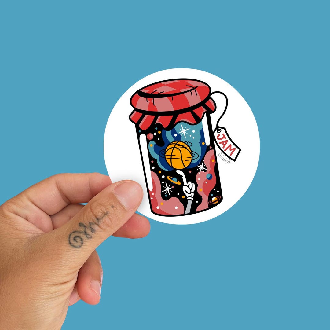 Space Jam Fan Art Vinyl Sticker - Etsy