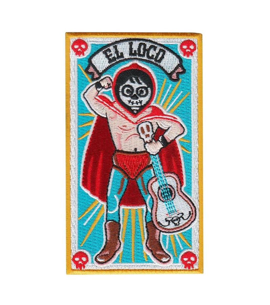 Coco Fan Art Un Poco Loco Lucha Libre Iron on Patch - Etsy