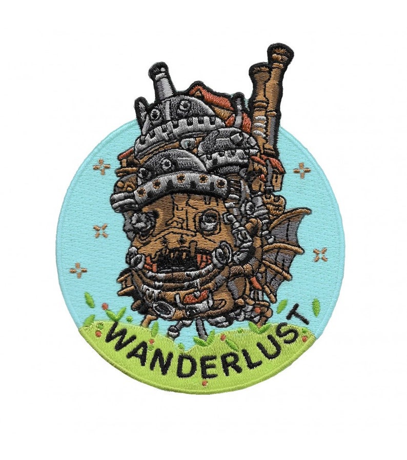 Howl's Moving Castle Fan Art Wanderlust Iron on Patch - Etsy