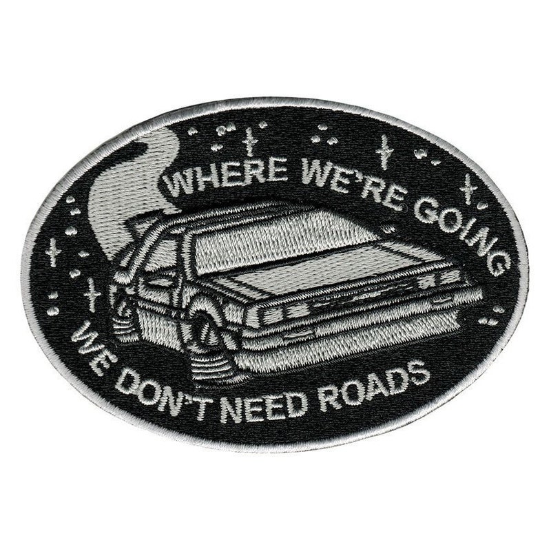 Back to the Future Patch - Etsy