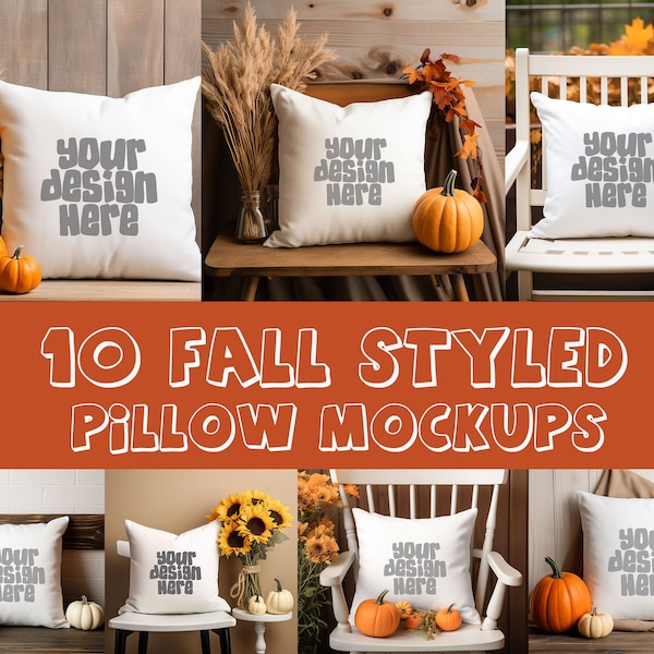 Fall Pillow - Etsy