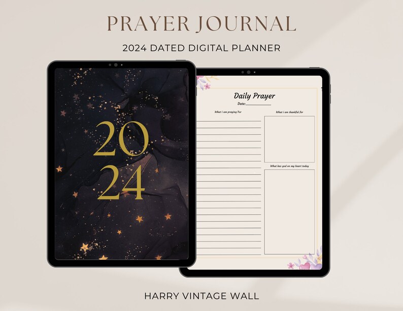 Prayer Journal Printable Bible Study Guide Gratitude Journal Digital ...