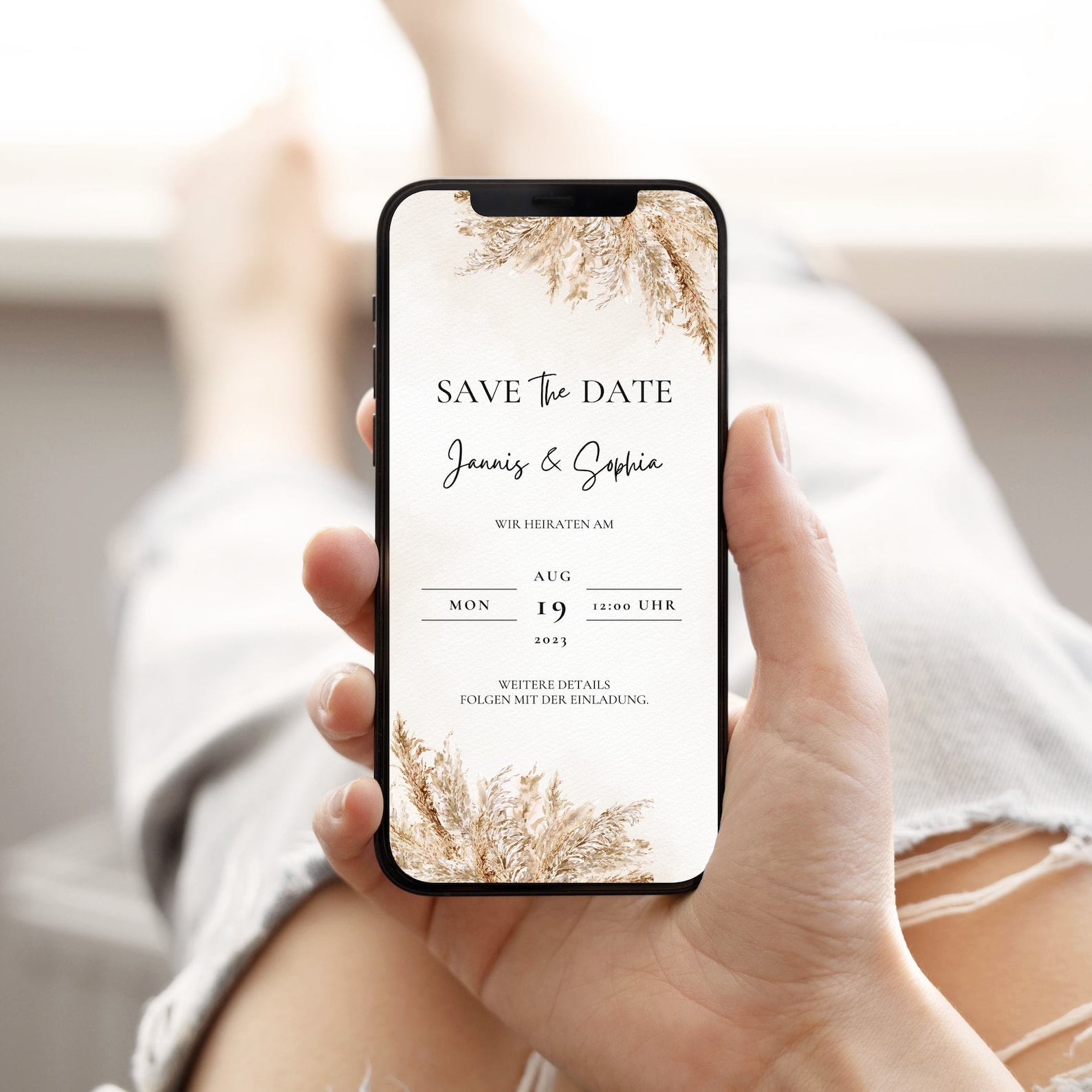 Digital Wedding Invitation | Save the Date | Personalized Wedding ...