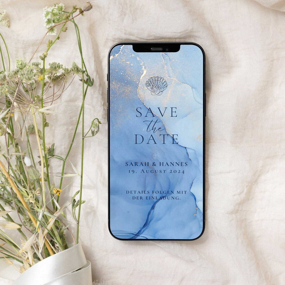 Digital Wedding Invitation | Save the Date | Personalized Wedding ...