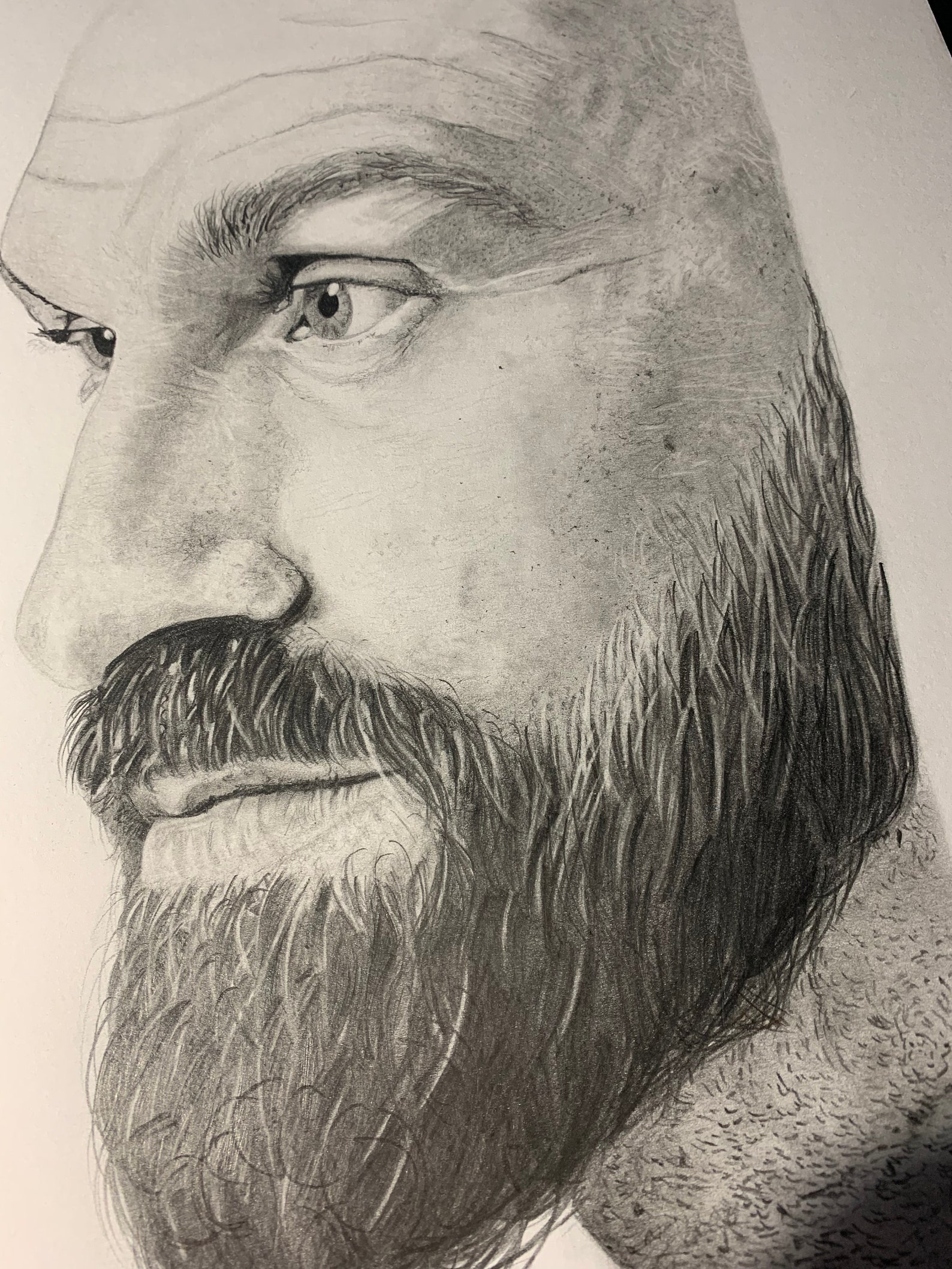 Tyson Fury Original Pencil Drawing A3 in Frame - Etsy
