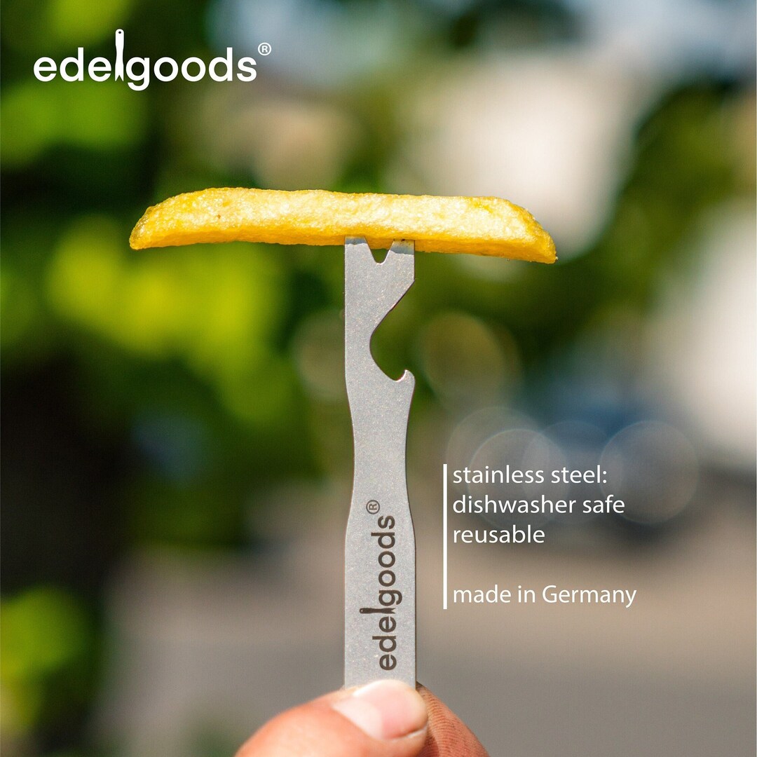 3x Forx French Fry Fork With Bottle Opener Pieker Made in Germany - Etsy