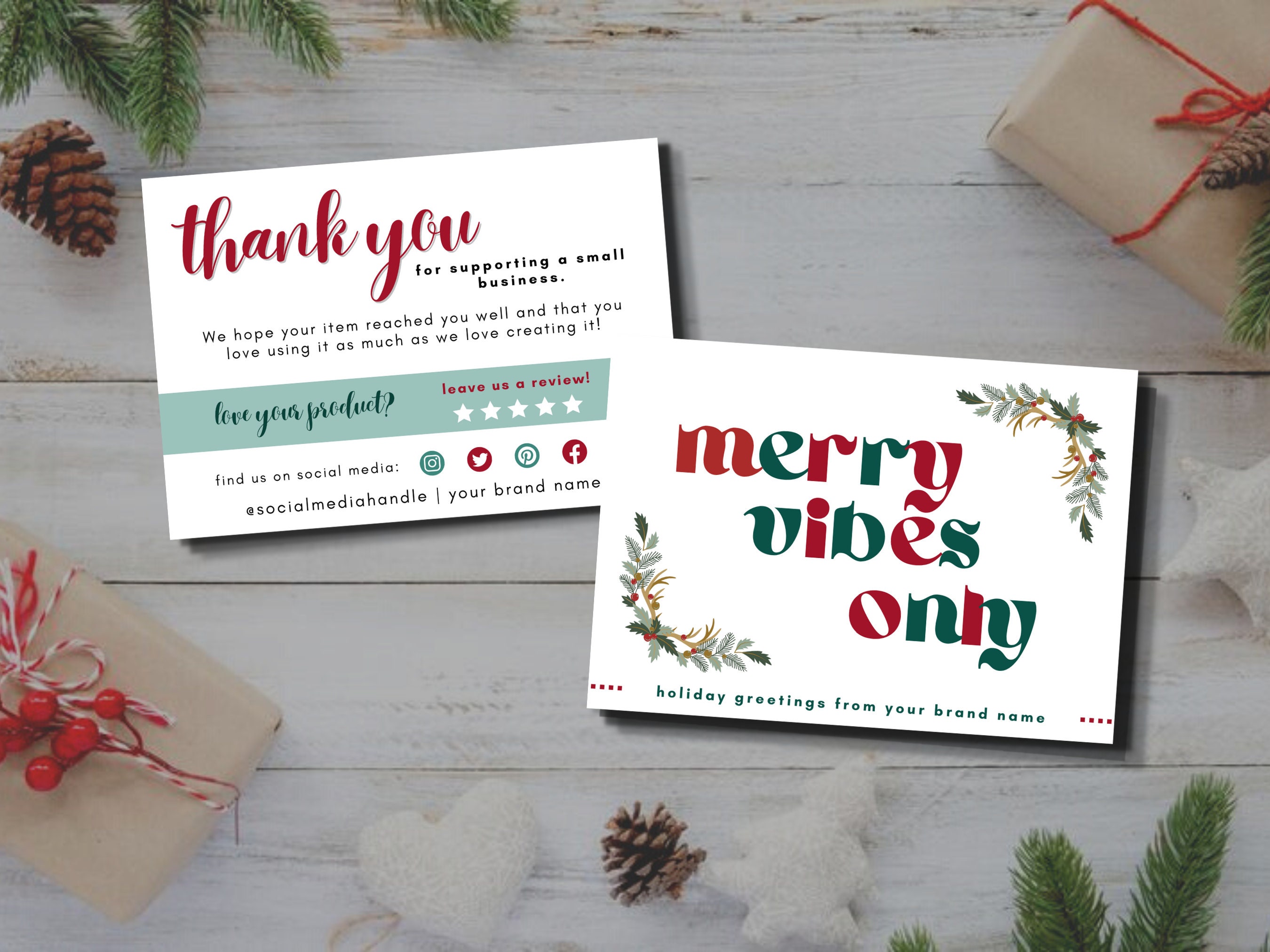 Cute Package Insert - Etsy