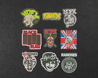 Metal Band Sticker - Etsy