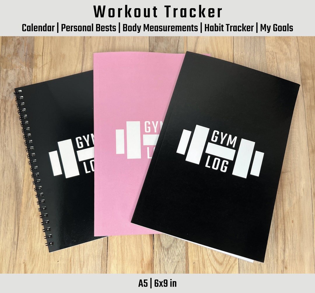 Gym Log, Gym Tracker, Workout Journal, Fitness Planner, Workout ...