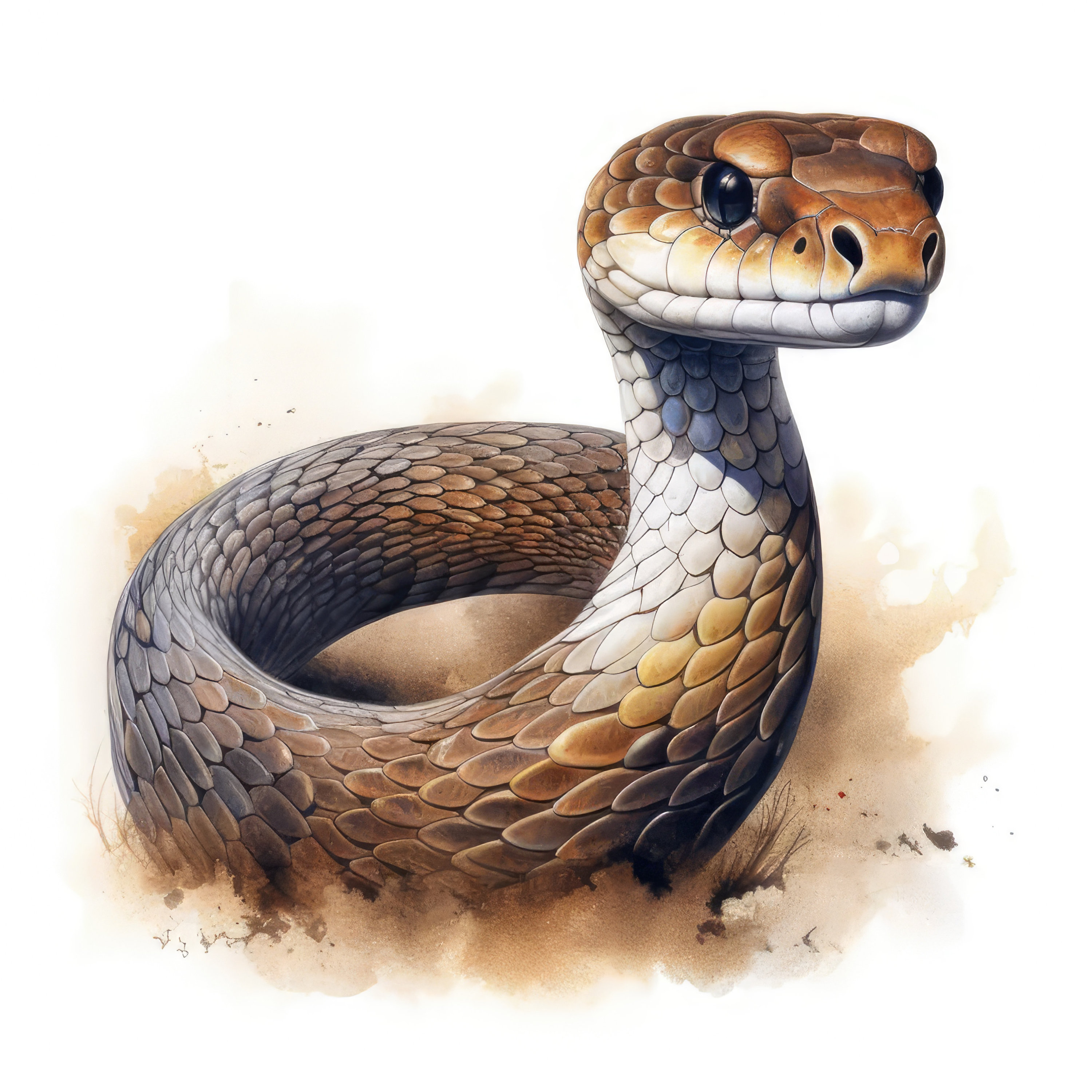 Australian Brown Snake Clipart, 13 High Quality Jpgs, Venomous Snake ...