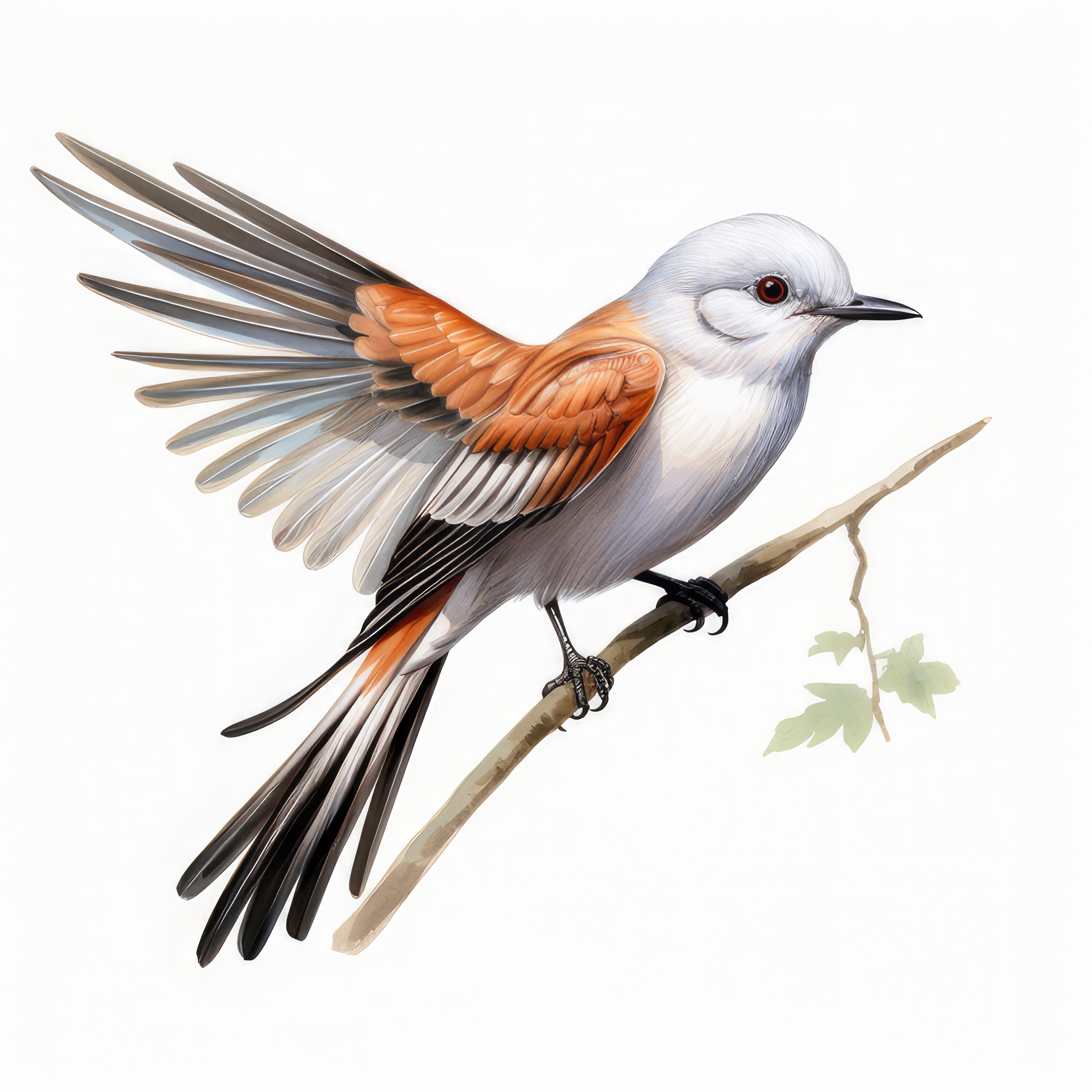 Scissor Tailed Flycatcher Clipart