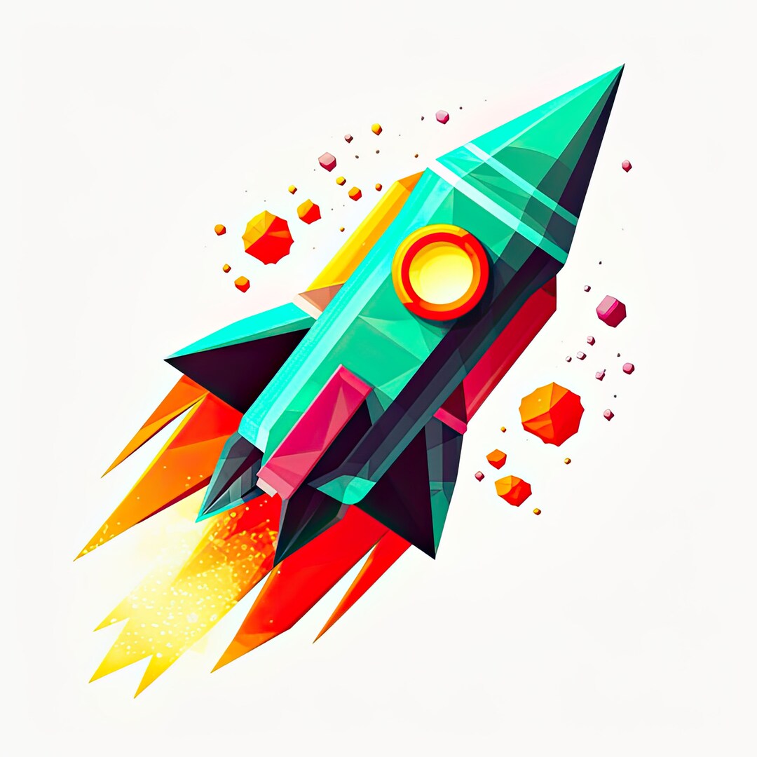 Rocket Spaceships Clipart, 14 High Quality Jpgs, Space Rockets Clipart ...