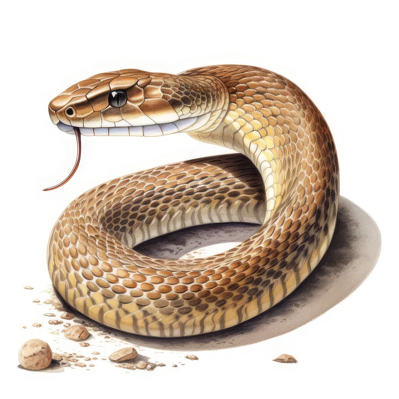 Australian Brown Snake Clipart, 13 High Quality Jpgs, Venomous Snake ...