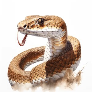 Australian Brown Snake Clipart, 13 High Quality Jpgs, Venomous Snake ...