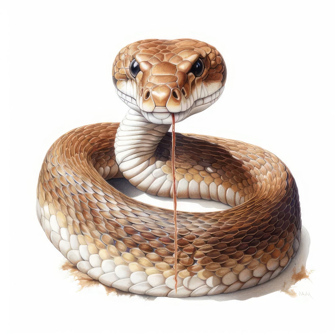 Australian Brown Snake Clipart, 13 High Quality Jpgs, Venomous Snake ...