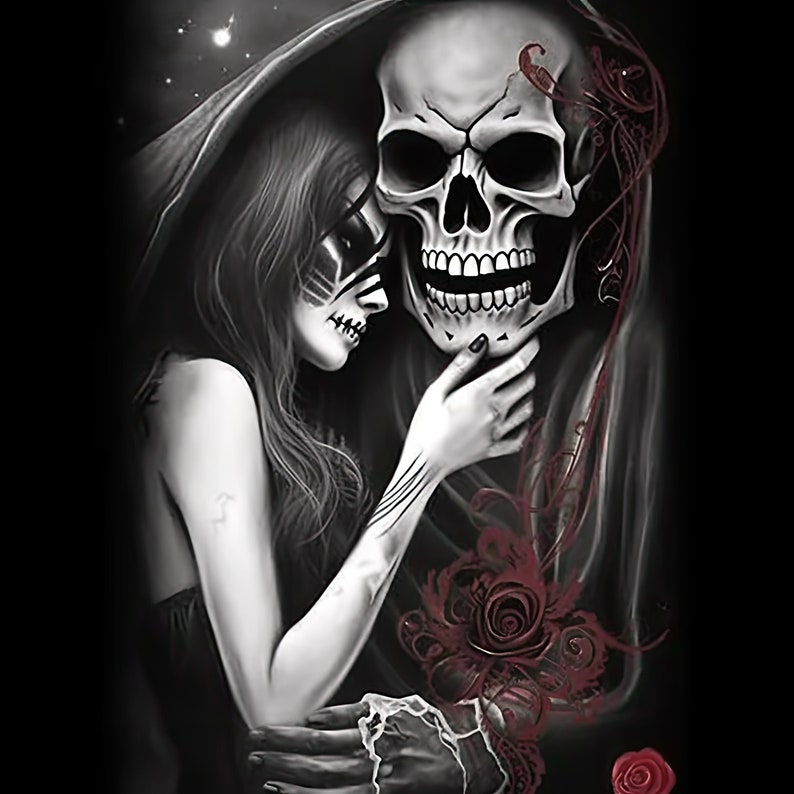 Skeleton & Wife Clipart 10 High Quality JPG Images Digital - Etsy