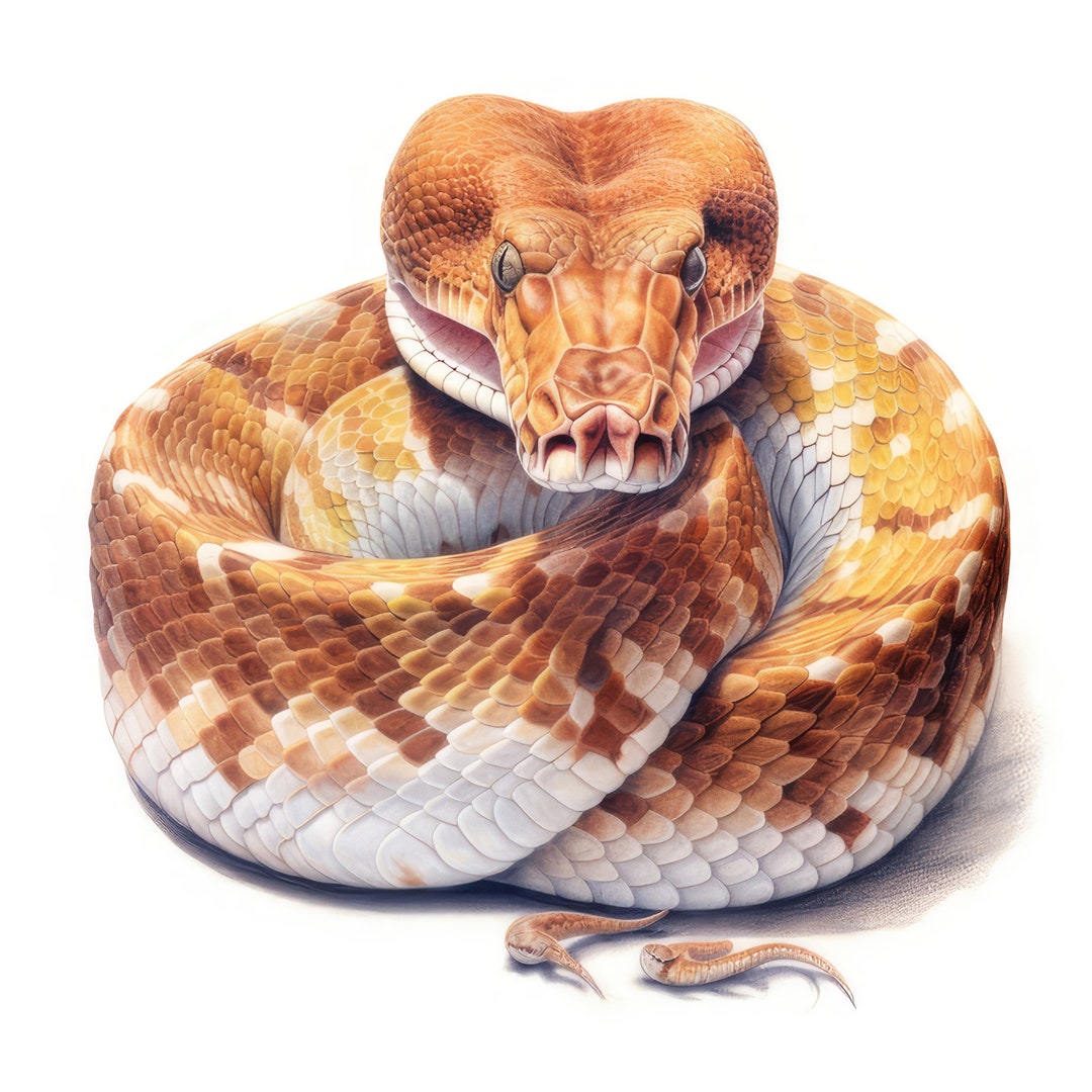 Fierce Copperhead Snake Clipart, 16 High Quality Jpgs High Resolution ...