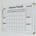 Modern Family Chore Chart for Your Home, Personalized Command Center ...