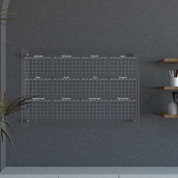 Yearly Calendar - Etsy