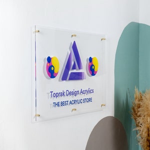 Custom Acrylic Sign, Acrylic Office Sign, Office Door Sign, Acrylic ...