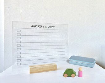 Acrylic to Do List Desk - Etsy