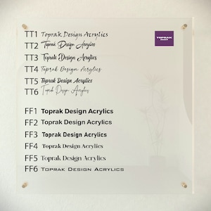 Acrylic Desk Calendar 2025, Custom Desk Calendar, Resuable Weekly Desk ...